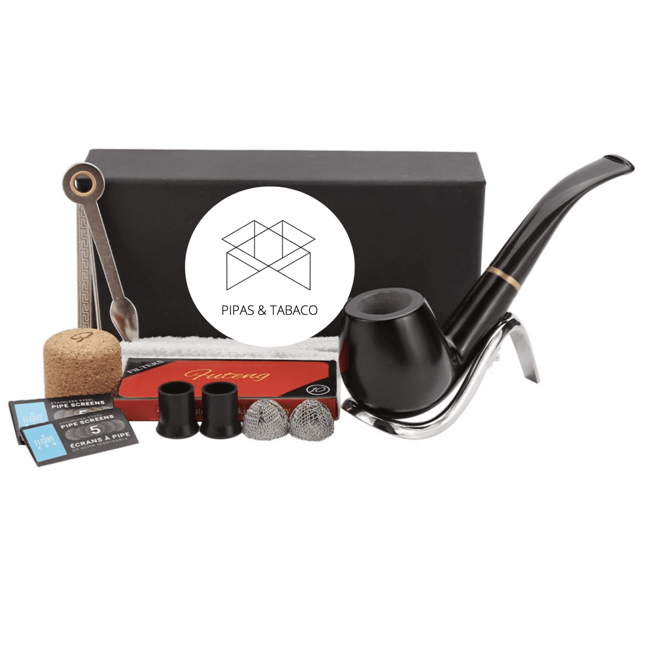 Kit de Pipa para fumar Tabaco - Pipas & Tabaco