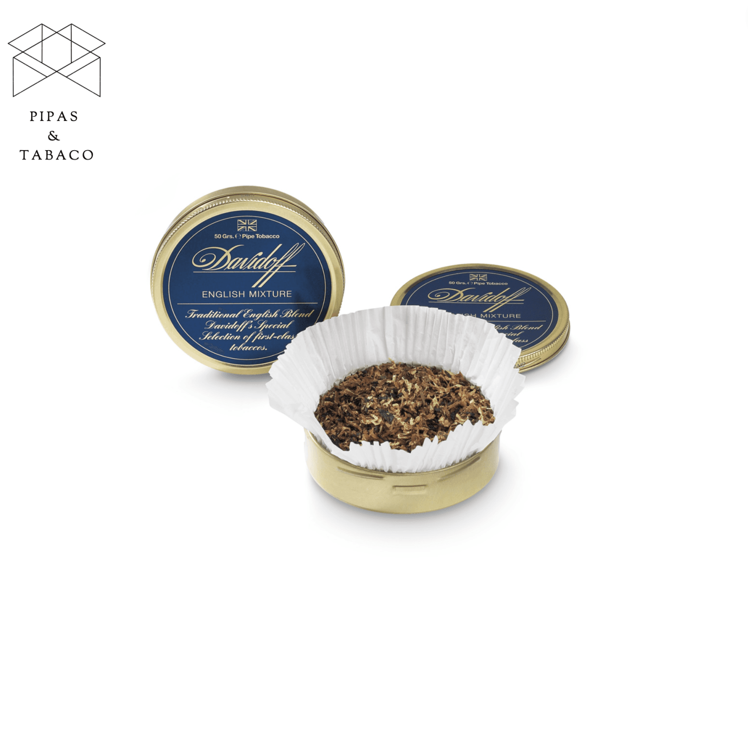 Tabaco Davidoff: English Mixture 50g - Pipas & Tabaco