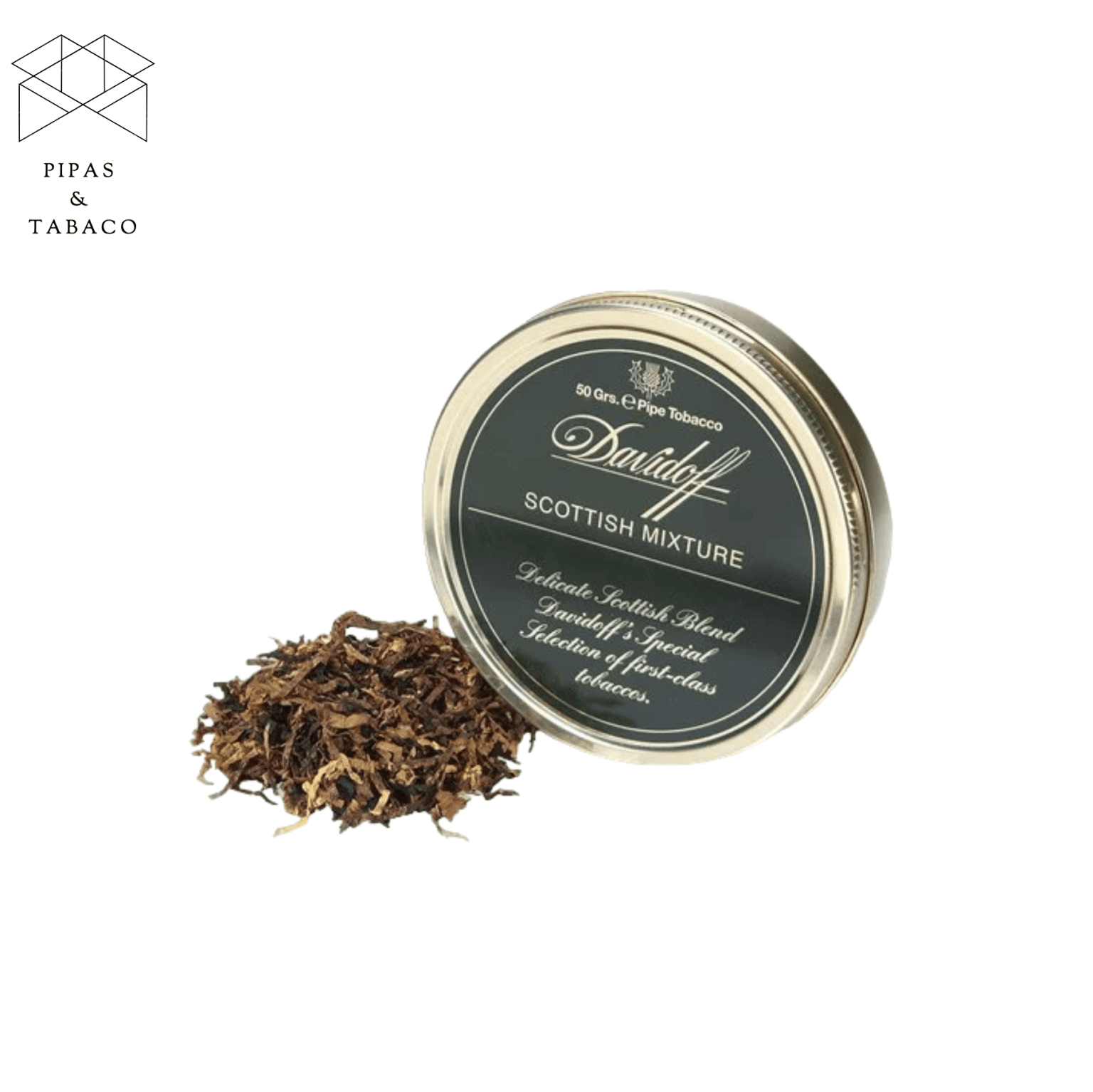 Tabaco Davidoff: Scottish Mixture 50g - Pipas & Tabaco